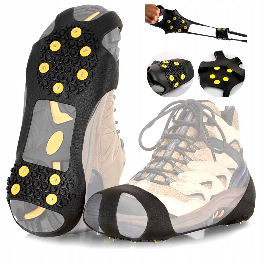 RAKI NA BUTY RACZKI KOLCE ANTYPOŚLIZGOWE MOC 39-43 - 12957383070 ...