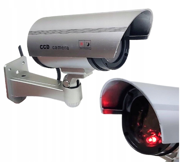 ATRAPA KAMERA IR LED KAMERY ZEWNĘTRZNA Z DIODĄ - 13826325530 ...