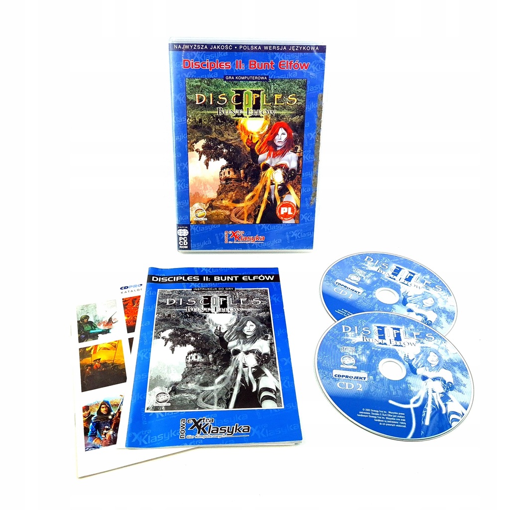 DISCIPLES II 2 BUNT ELFÓW PC POLSKIE WYDANIE PL - 15089477353 ...
