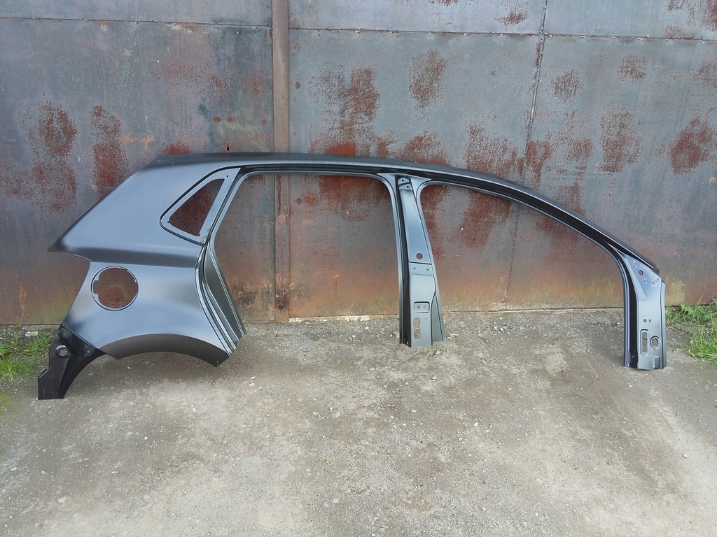 BŁOTNIK VW POLO 6R 6C 6R4 TYL POSZYCIE SLUPEK BOK - 12817523361 ...