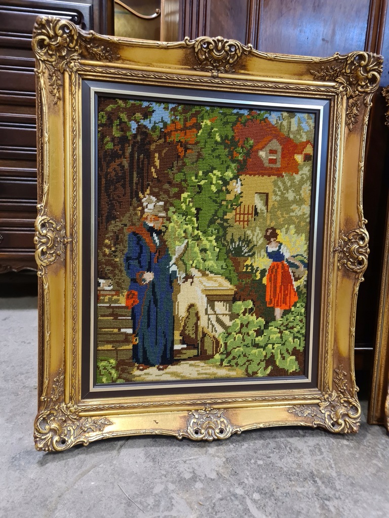 Stara Piękna Rama rzeźbiona Duża ,obraz, 6 - 13357795322 - oficjalne ...