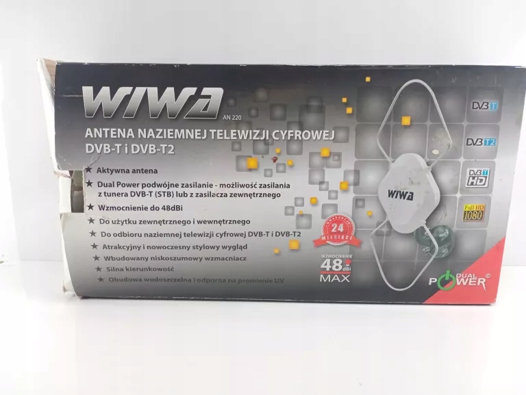 ANTENA WIWA AN220 - 12627077913 - oficjalne archiwum Allegro