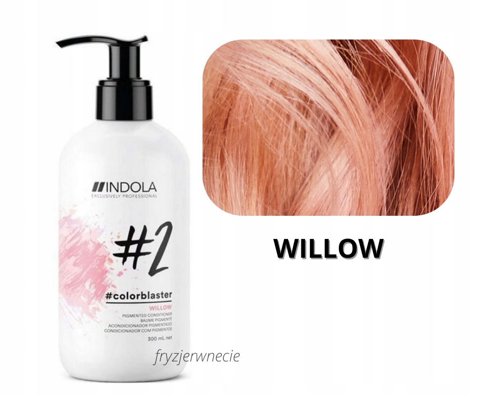 Indola Colorblaster- Odżywka Kolor Willow 300ml - 12110906270 ...