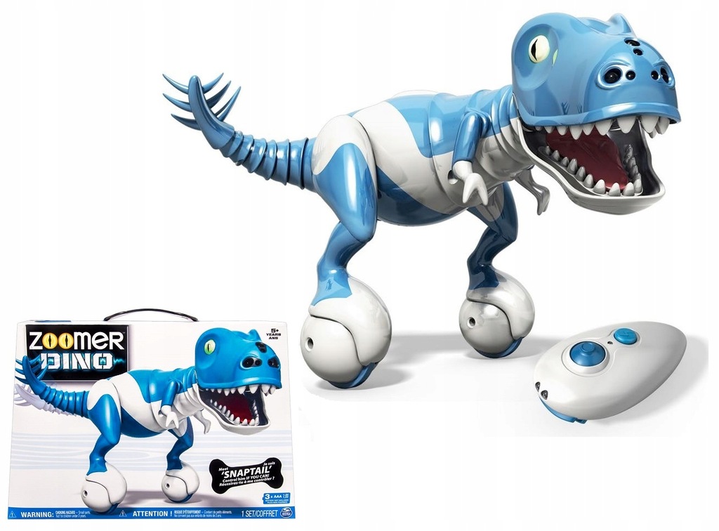 ZOOMER DINO INTERAKTYWNY DINOZAUR JURASSIC ROBOT 2 - 8116864014 ...