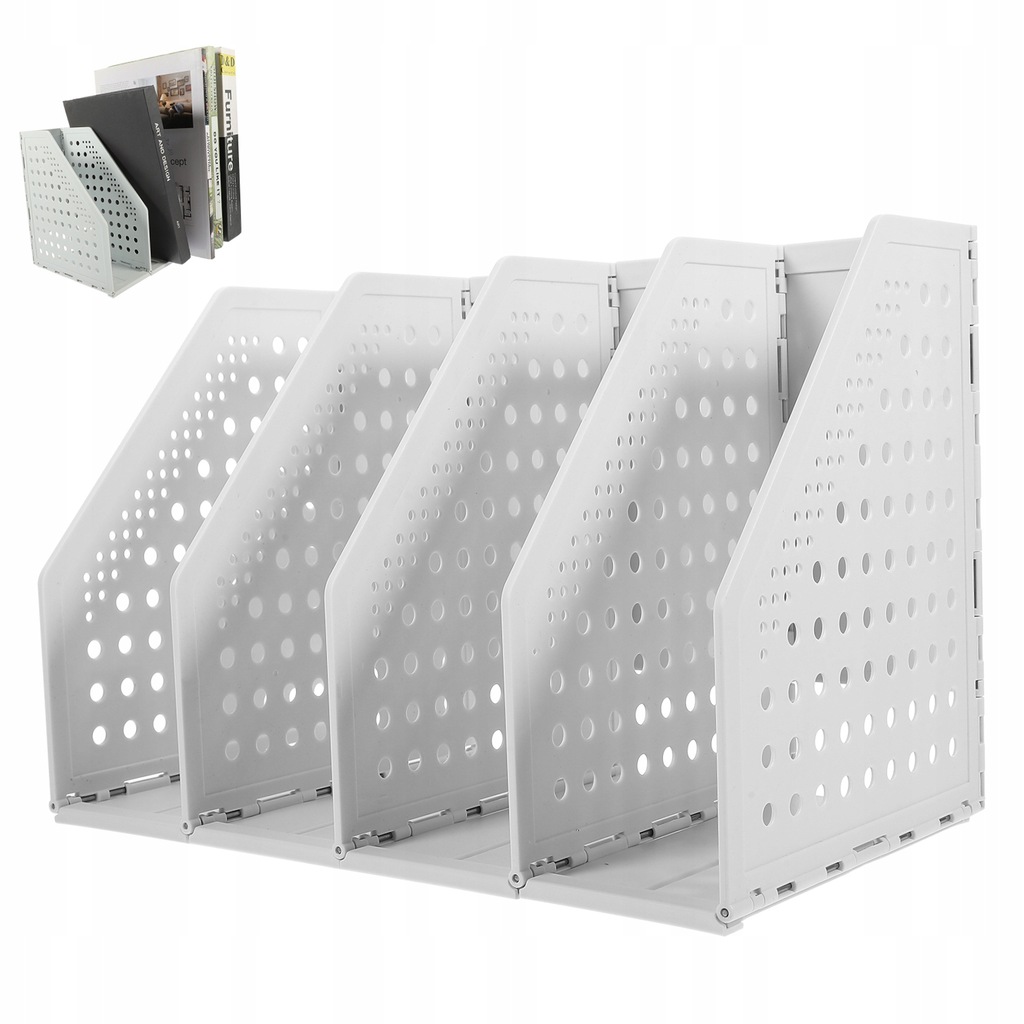 Collapse File Box Folding Desk Desktop Sorter - 14354556317 - oficjalne ...