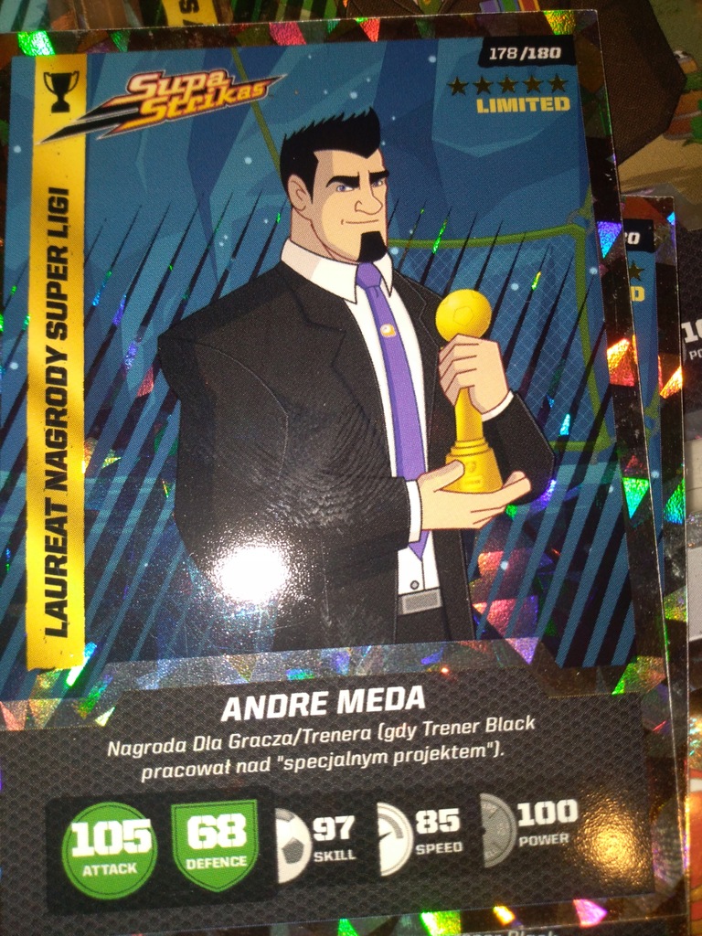 Supa strikas clash cards nr 178 Andre Meda Limit - 9085093852 ...