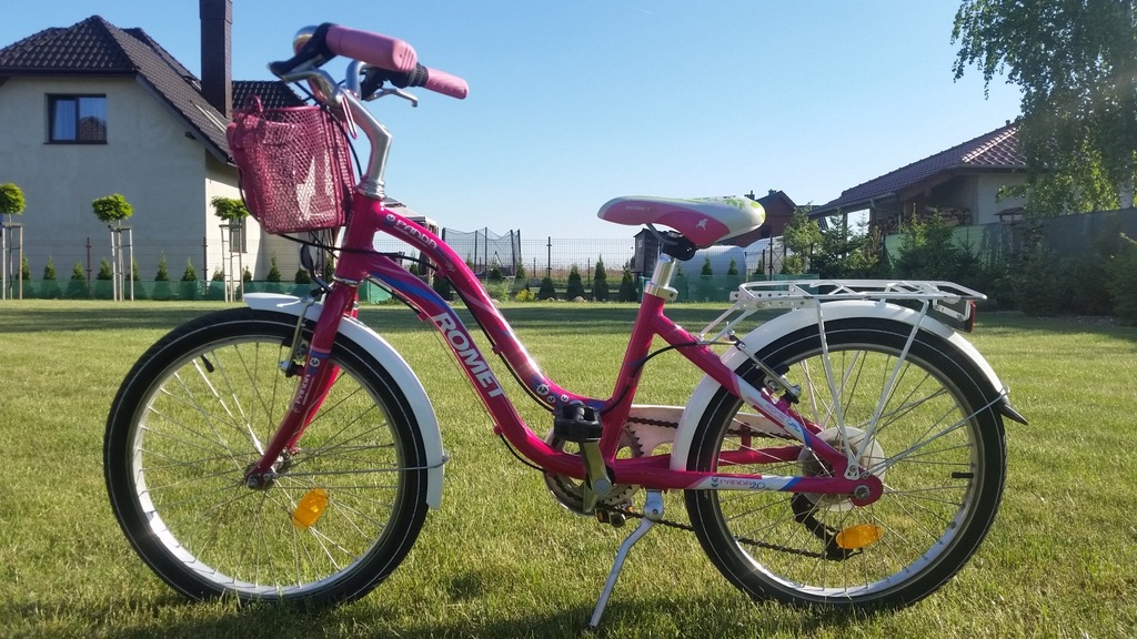 Rower ROMET PANDA 20" dla dziewczynki +GRATIS - 7334435742 - oficjalne ...