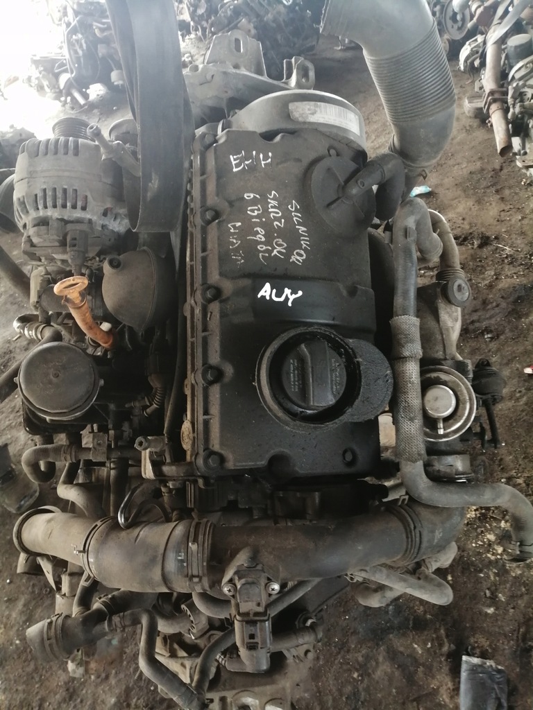 Silnik AUY 1.9TDI 115km VW Sharan Galaxy - 12454728744 - oficjalne ...
