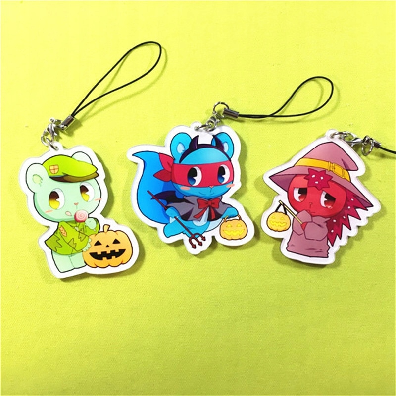 Happy tree friends toys keychain Anime HTF Fliqpy - 12211032562 ...