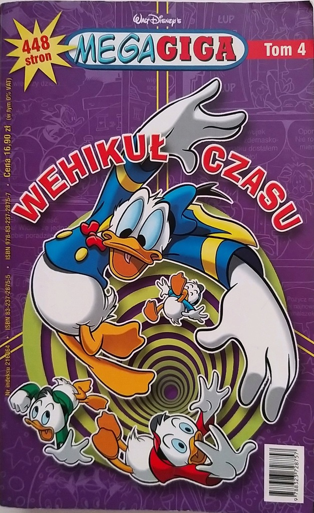 Wehikuł Czasu Mega Giga Tom 4 Walt Disney - 11289145692 - oficjalne ...