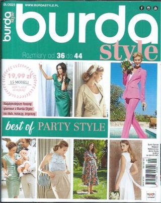 Burda Style 1/2023 best of PARTY STYLE - 13367913876 - oficjalne archiwum Allegro