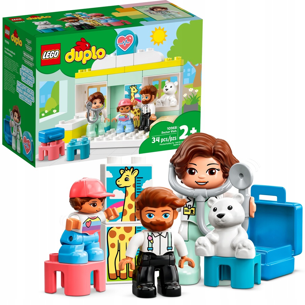 Купить LEGO DUPLO - Визит к доктору (10968): отзывы, фото и ...