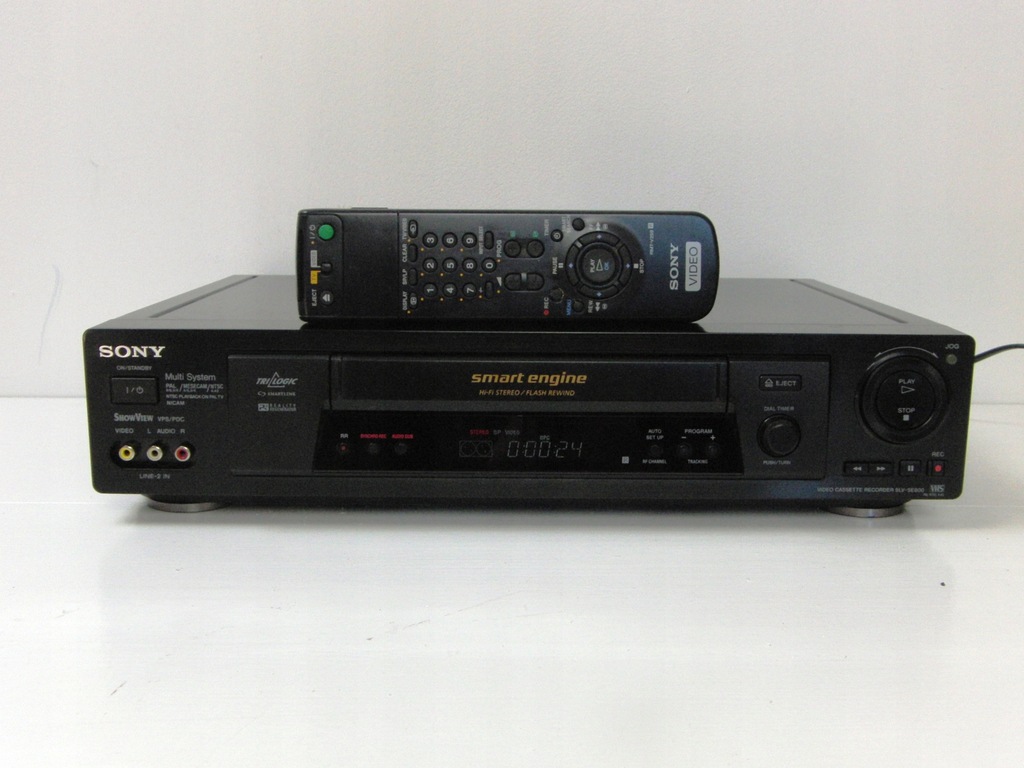 Magnetowid odtwarzacz VHS Sony SLV-SE800 Gwarancja Pilot - 15643181080 - oficjalne archiwum Allegro