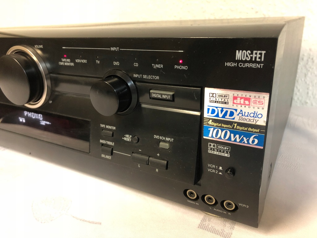 amplituner PANASONIC SA-HE100 - system 6.1 - okazj - 12059775168 - oficjalne archiwum Allegro