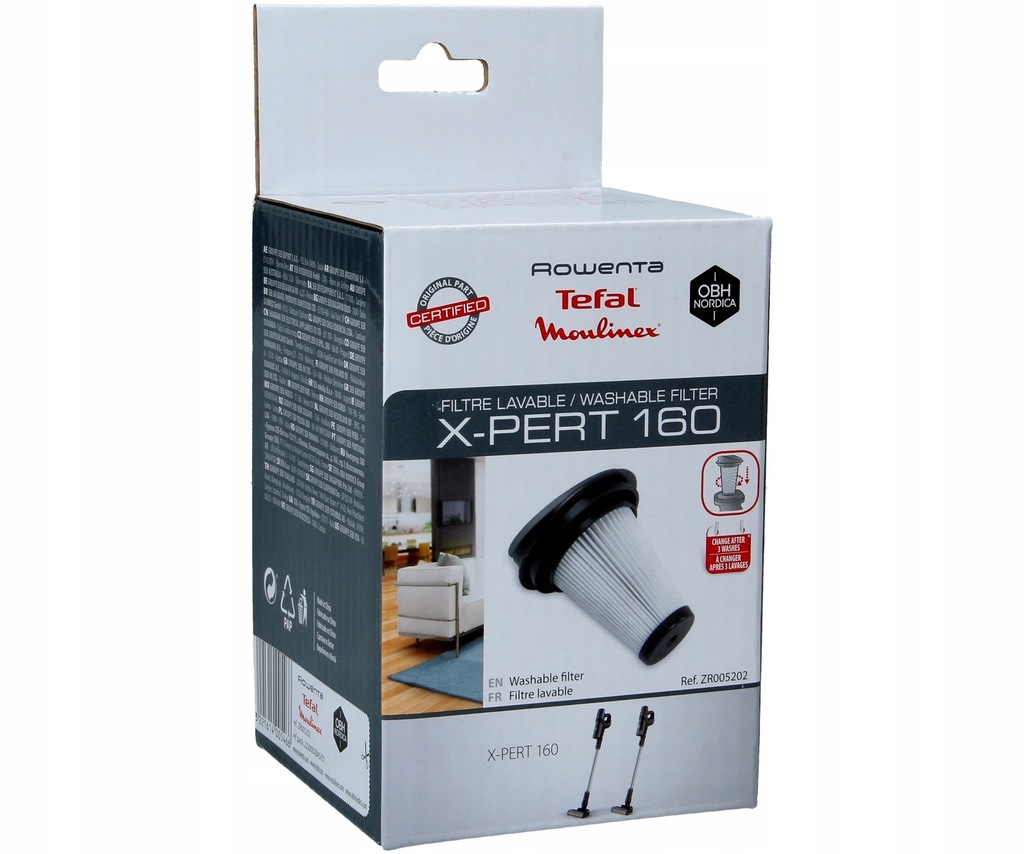 FILTR cyklonowy Hepa do odkurzacza Tefal TY7233 - 9636921642 ...