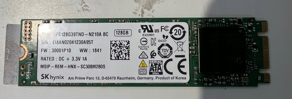 DYSK SSD NVME REALTEK RTL9210B 128GB - 13844648260 - oficjalne archiwum ...