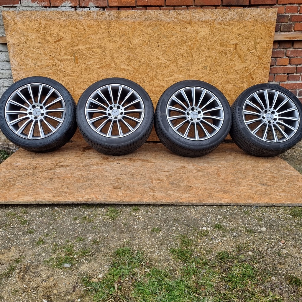 Mercedes felgi aluminiowe AMG 19 5x112 - 16705857870 - oficjalne archiwum Allegro