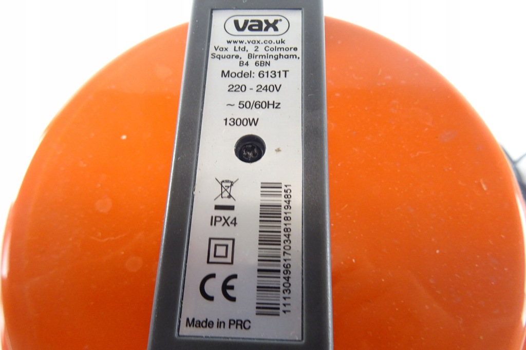 Odkurzacz Piorący VAX 6131T Multivax 6131T - 9986486817 - oficjalne ...