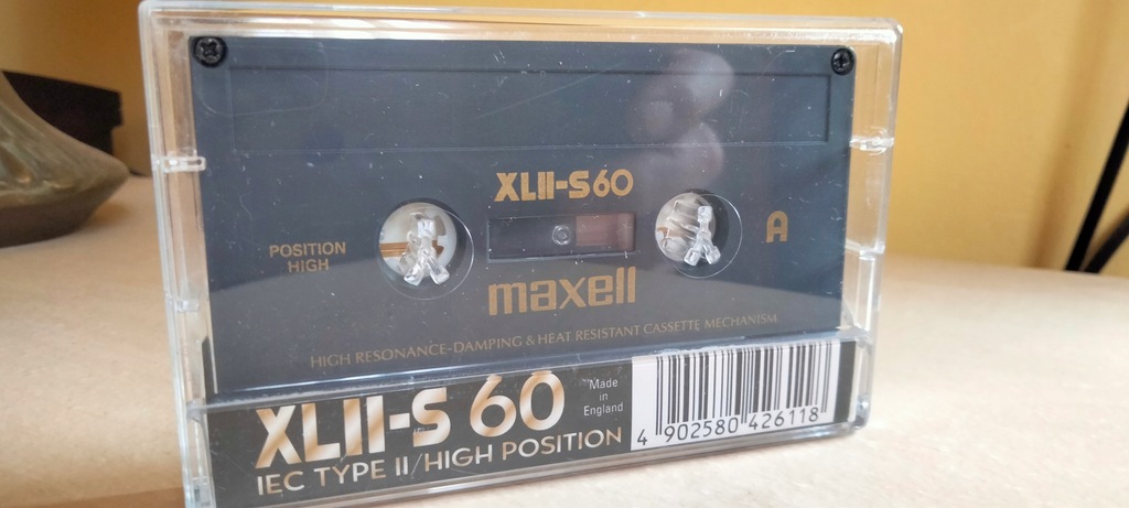 Kaseta MAGNETOFONOWA MAXELL XLII-S 60 - 12189581783 - oficjalne archiwum Allegro