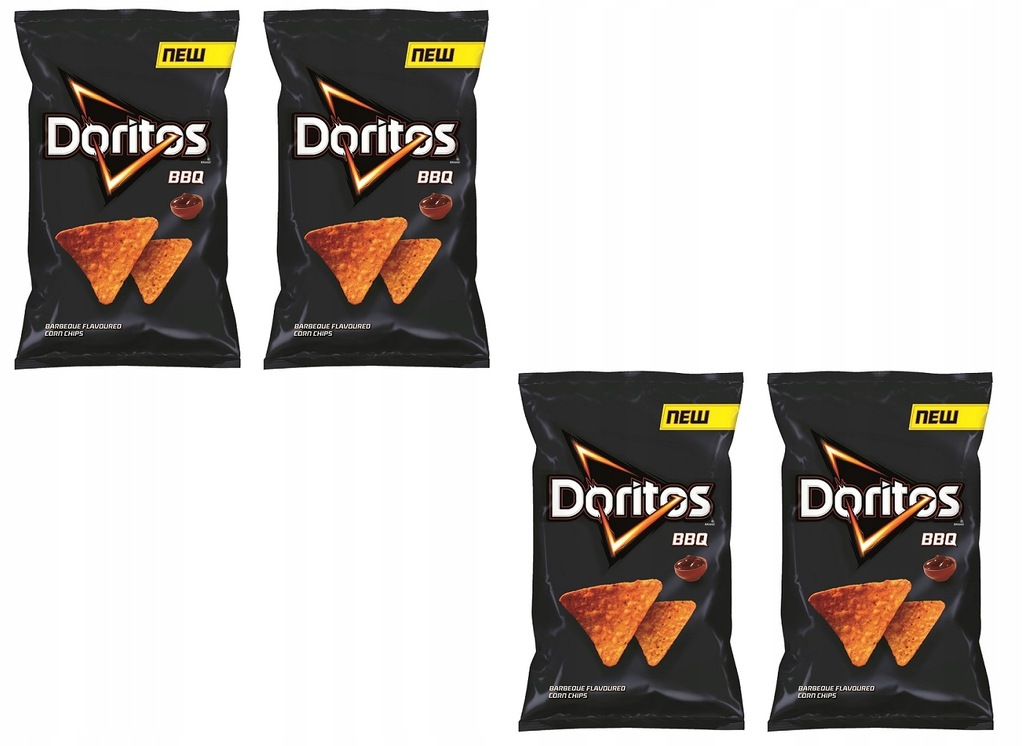 Zestaw Chipsy DORITOS BBQ 100 g x4 - 11243920621 - oficjalne archiwum ...