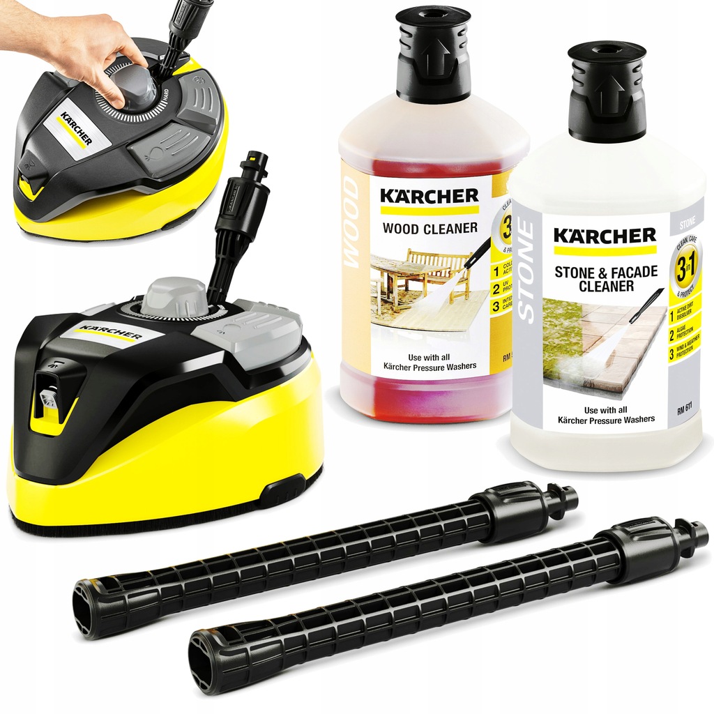 KARCHER SZCZOTKA DO MYCIA KOSTKI TARASU T-RACER T7 - 9189127146 ...