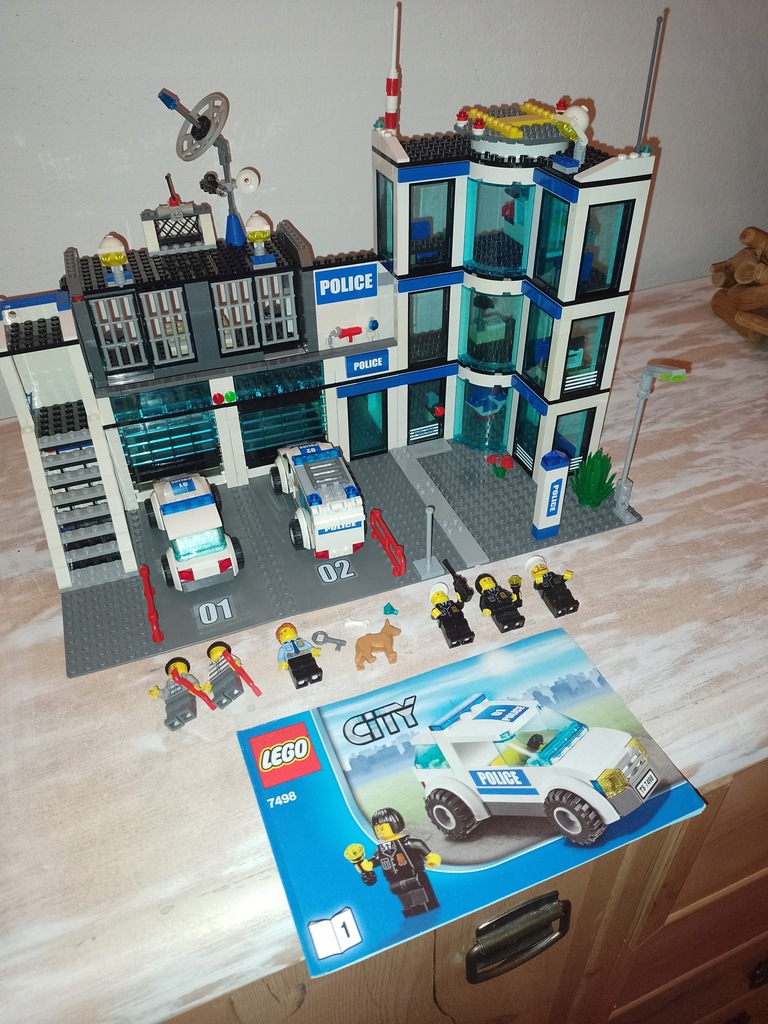 LEGO City 7498 Police Station - 12829040815 - oficjalne archiwum Allegro