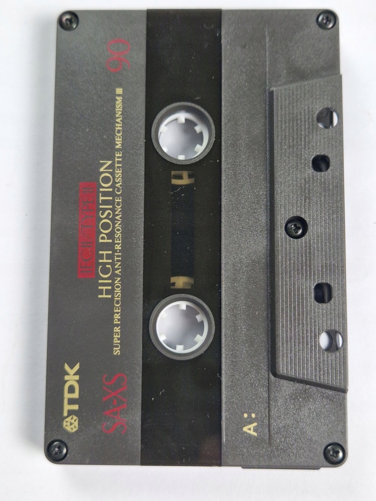 Kaseta magnetofonowa TDK SA-XS 90 - 14616359873 - oficjalne archiwum Allegro