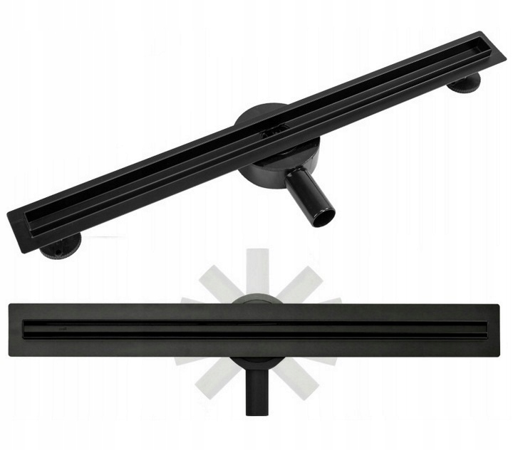 Odpływ Odwodnienie Liniowe Czarne 70 cm Neo Pro Slim Black Rea Komplet ...