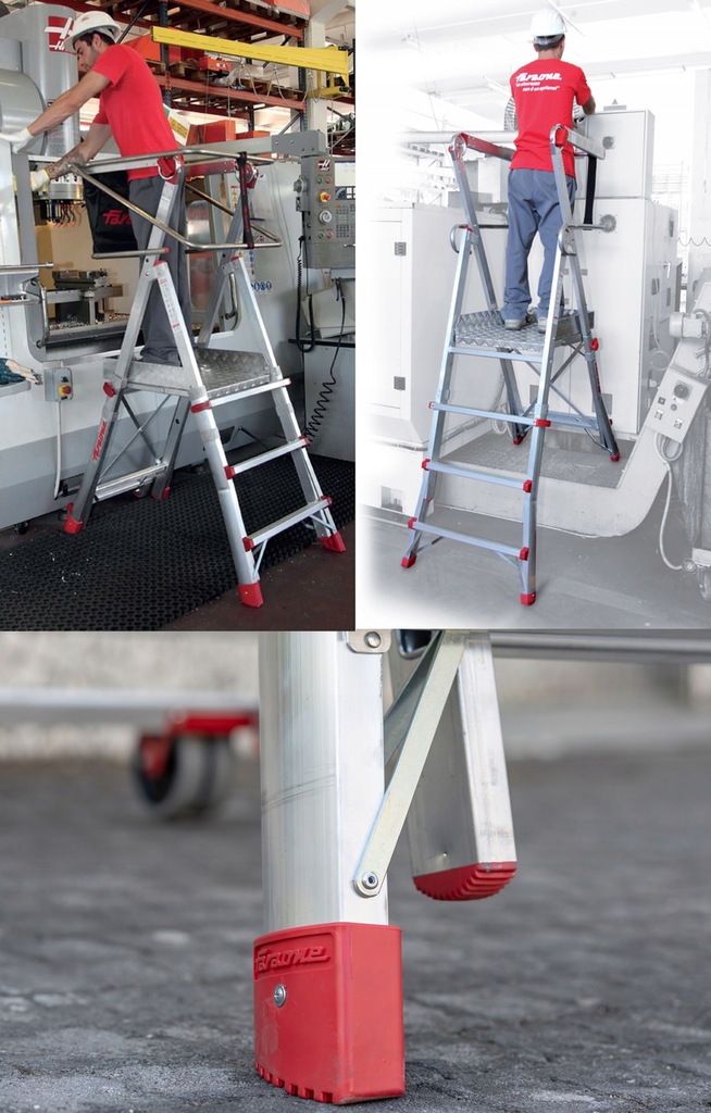 Drabina platforma podest montażowy FARAONE PLS5 - 6935854134 ...