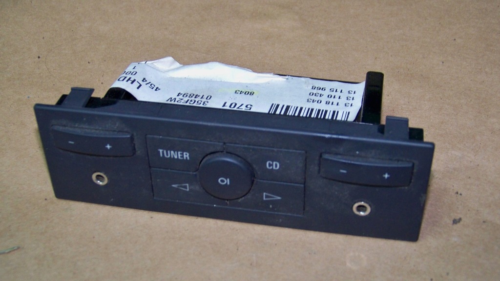 Opel Vectra C 05r panel sterowania radiem tył - 12935396845 - oficjalne ...