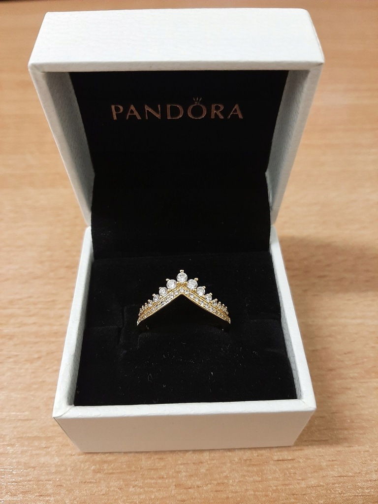 Nowy pierścionek Tiara Pandora r. 54 - 12664179827 - oficjalne archiwum ...