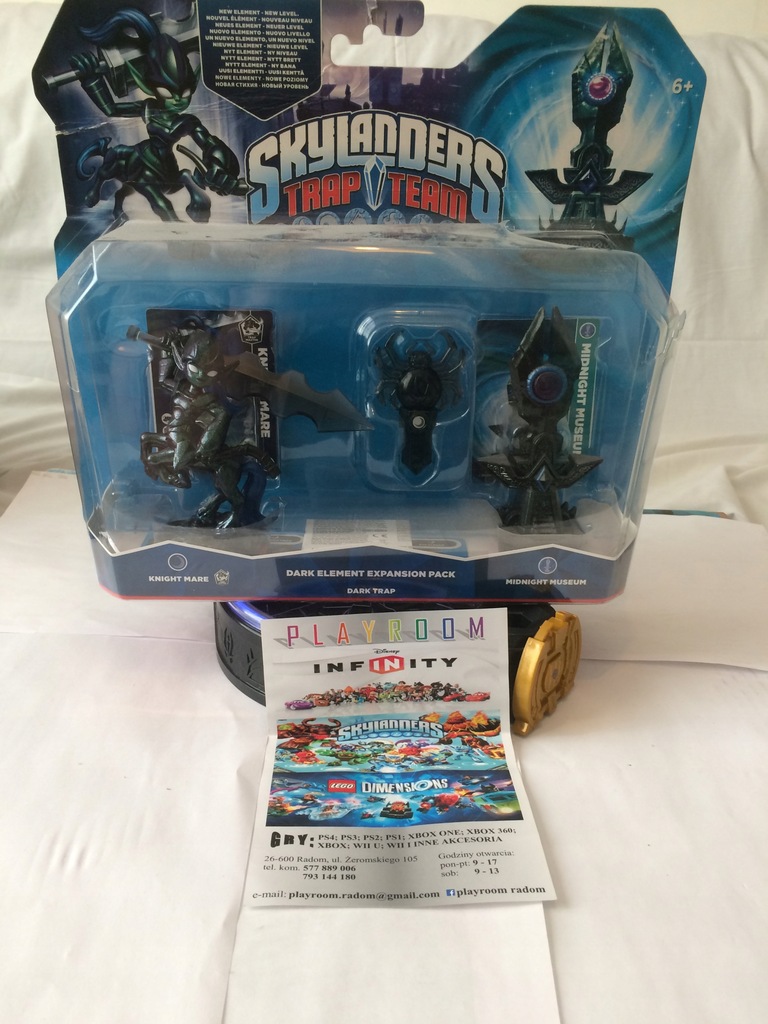 SKYLANDERS DARK ELEMENT KNIGHT MARE TRAP MUSEUM - 7643998951 ...
