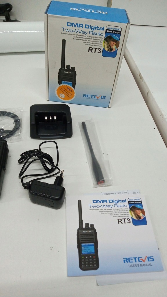 Retevis RT3S DMR radio GPS dwuzakresowe - 10105770068 - oficjalne ...