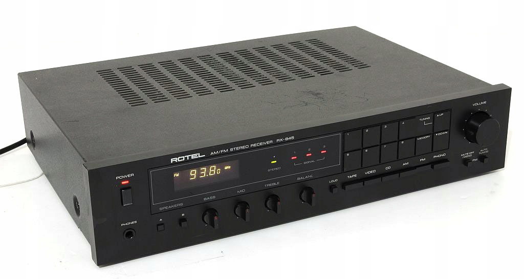 ROTEL RX-845 FIRMOWY AMPLITUNER STEREO ! - 12819108584 - oficjalne ...