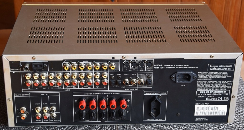 Amplituner Marantz SR4200 5.1 Kino domowe - 12327908578 - oficjalne archiwum Allegro