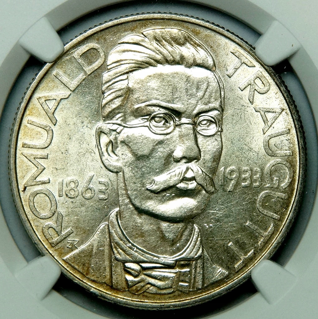 pk 10 złotych 1933 Traugutt - piękne - NGC MS61 - 13876741748 - oficjalne archiwum Allegro