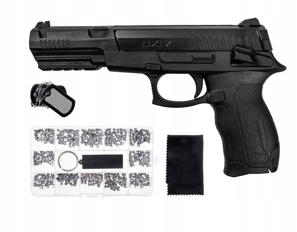Wiatrówka pistolet Umarex DX17 4,5 mm ZESTAW - 11784459824 - oficjalne ...