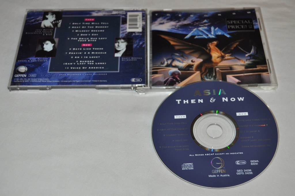 ASIA - THEN AND NOW 1990R IDEAŁ CD - 12565748397 - oficjalne archiwum ...
