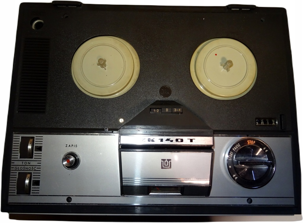 Unitra ZRK 140 T Magnetofon szpulowy sprawny licencja Grundig ...