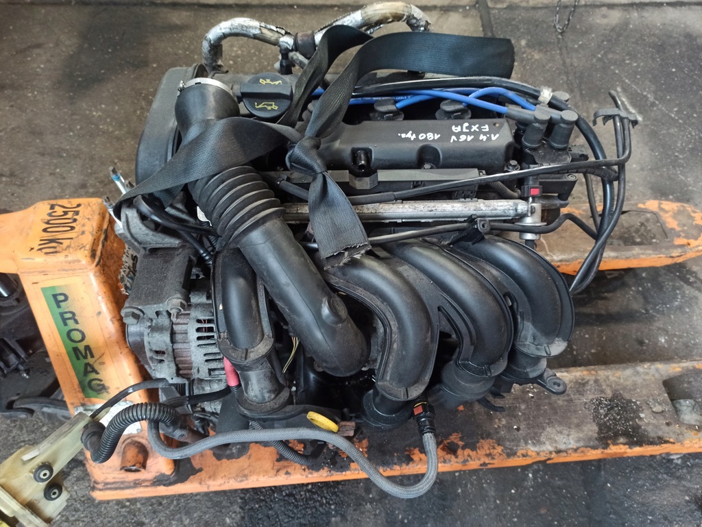 Silnik kompletny FORD FIESTA MK6 FOCUS MK2 FUSION 1.4 16V FXJA - 14457503961 - oficjalne ...
