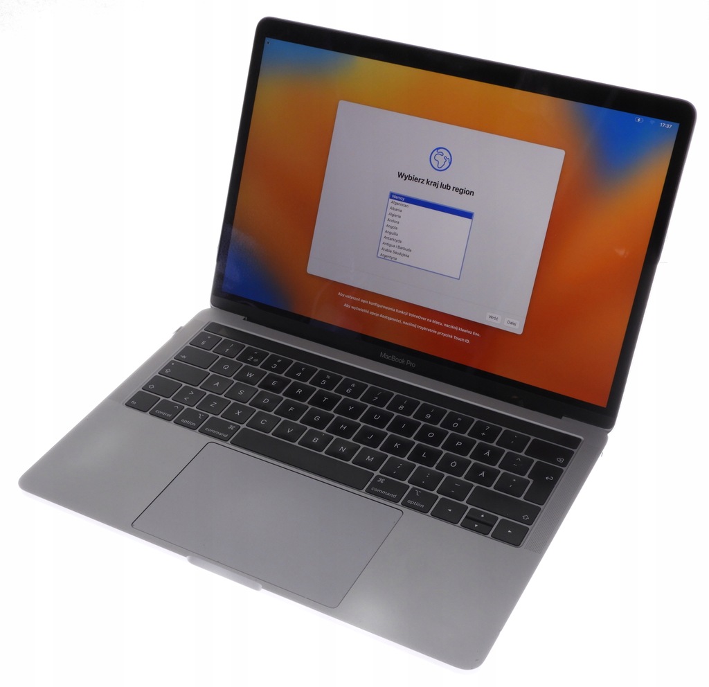T1626 MacBook Pro 13'' A2159 2TB 2019r. i5-8257u 8GB 128GB Ventura ...