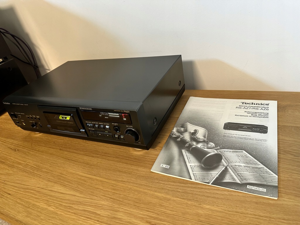 TECHNICS RS-AZ7 MAGNETOFON KASETOWY DECK TOP STAN + INSTRUKCJA ! - 14404047121 - oficjalne ...