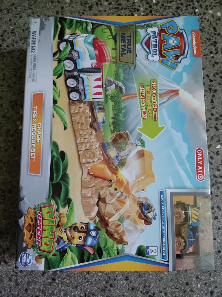 Psi patrol wyrzutnia Dino Rescue Chase T-rex - 11583871303 - oficjalne ...