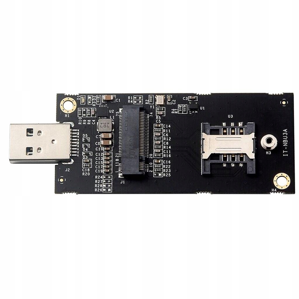 M.2 To USB 3.0 Adapter Card With SIM 6 Pins Slot - 13130499137 ...