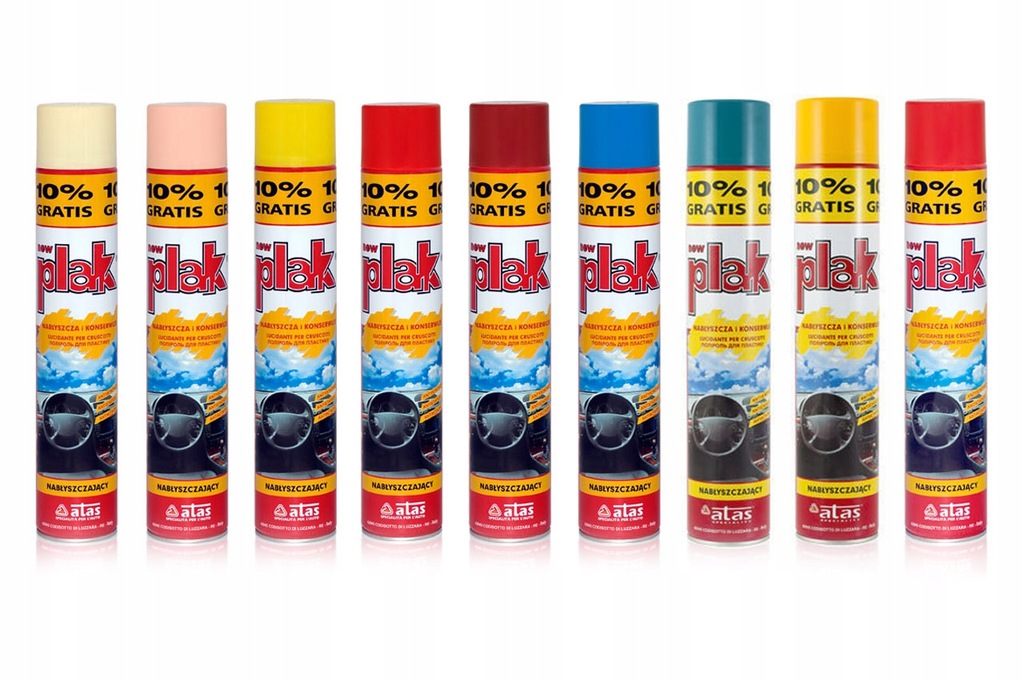 Plak 750 Nabłyszczający do kokpitu Mix zapachów - 7639645163 ...