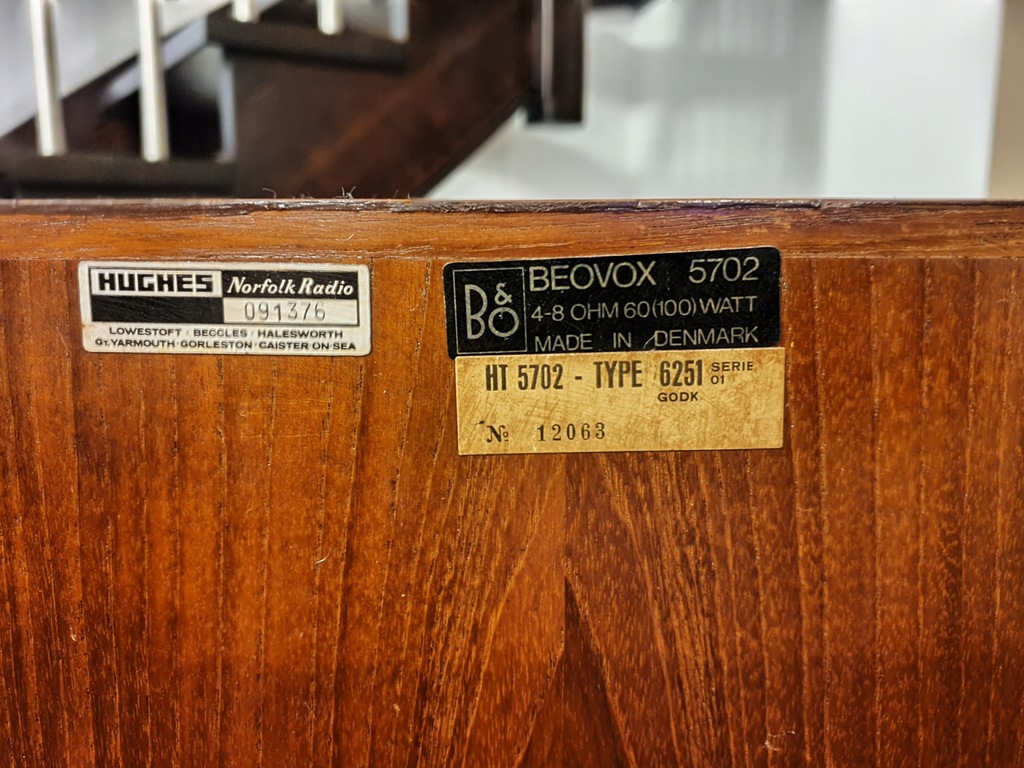 Bang&Olufsen Beovox 5702 po renowacji, vintage - 9538891910 - oficjalne ...