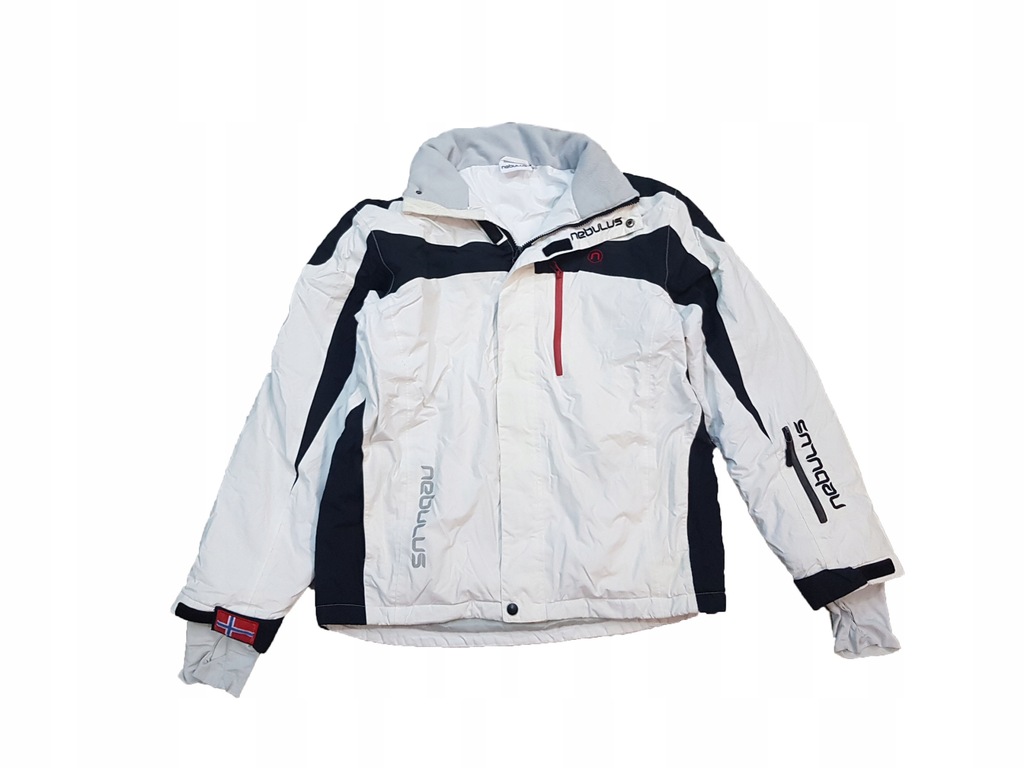 NEBULUS biała męska kurtka narciarska L - 12741860959 - oficjalne ...