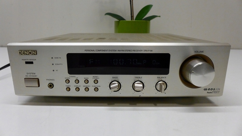 Amplituner Denon DRA-F100 - 13154099251 - oficjalne archiwum Allegro