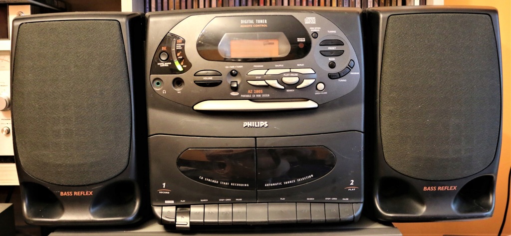 Radiomagnetofon PHILIPS AZ 2805 boombox - 13948918008 - oficjalne ...