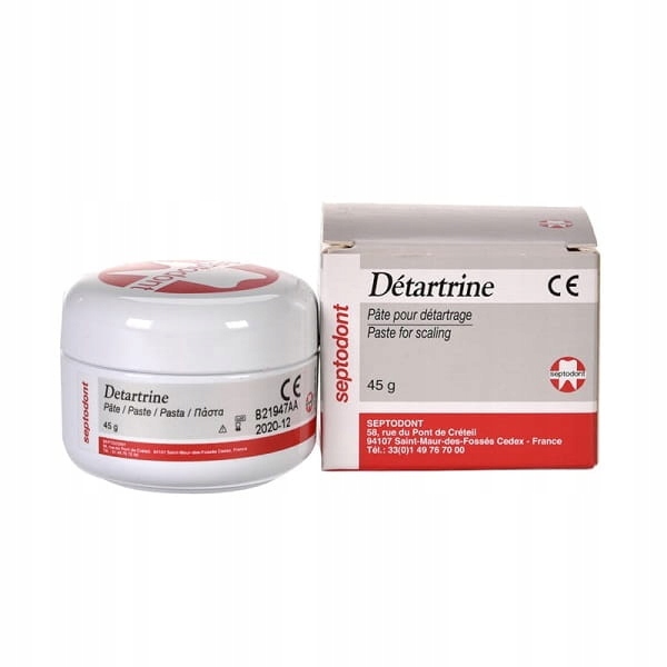 Detartrine 45 g pasta usuwanie kamienia nazębnego - 14635048946 ...